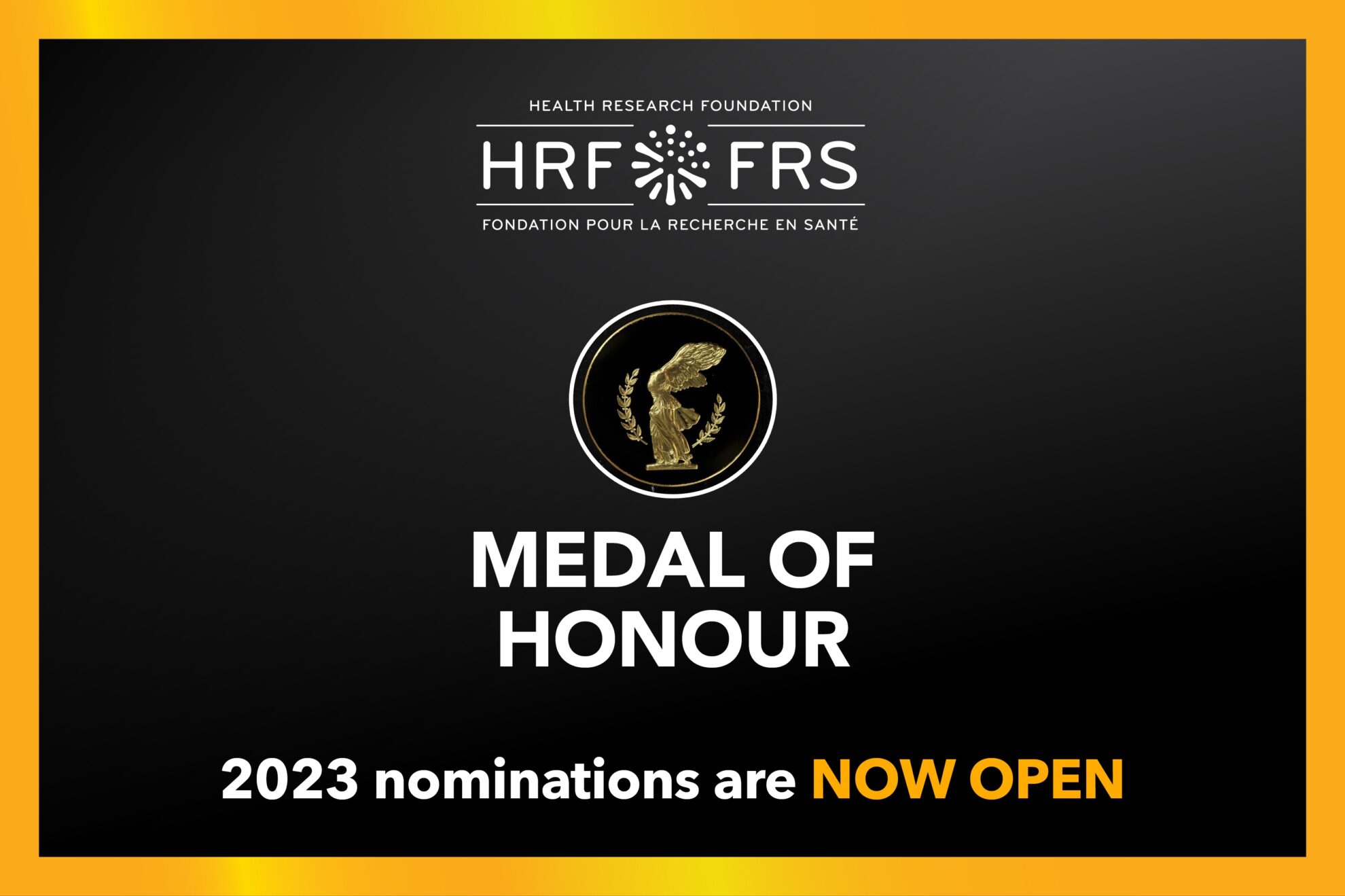 Nominations Now Open for the Health Research Foundation’s Medal of ...